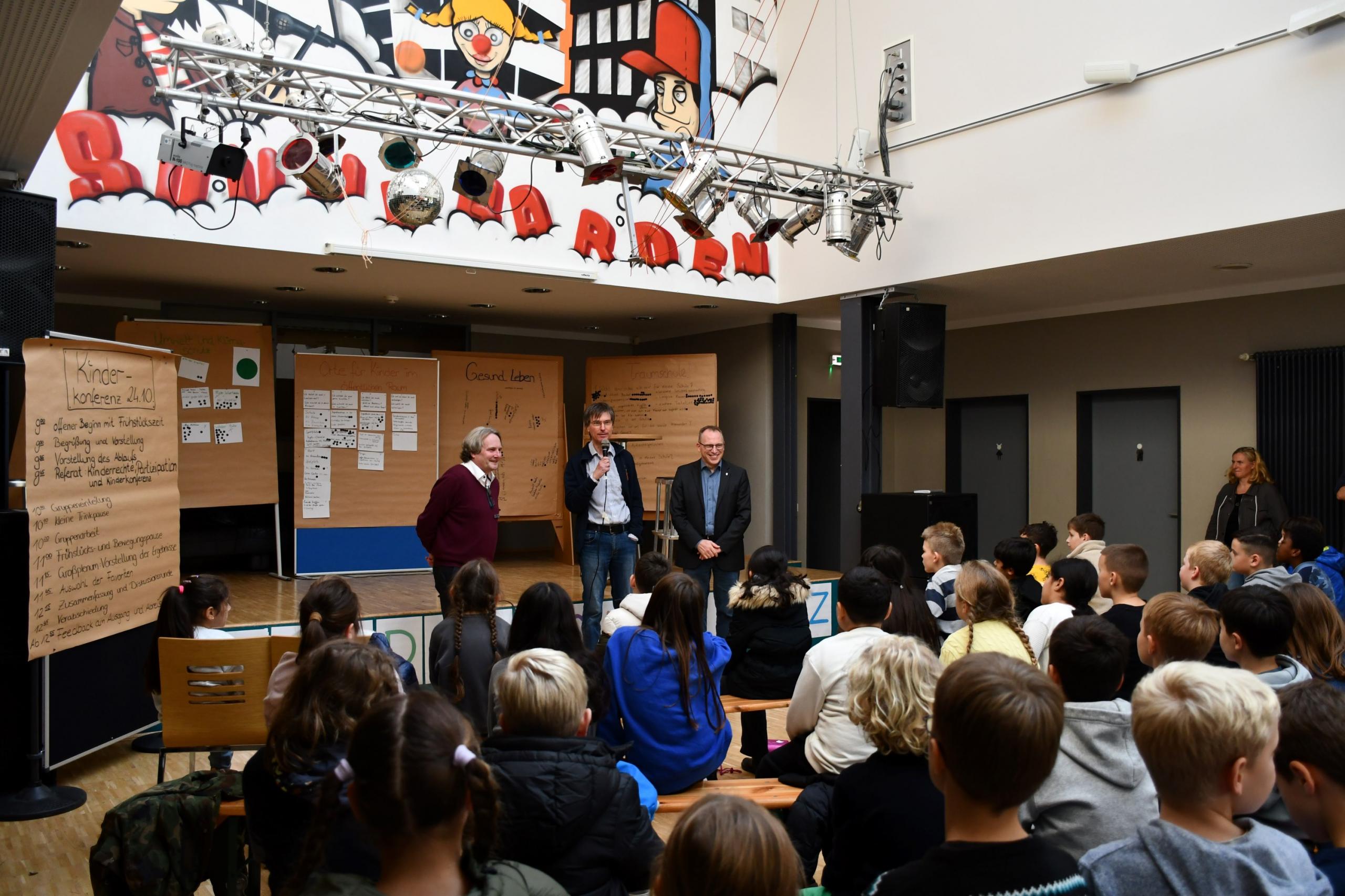 60 Kinder debattieren bei Laatzens erster Kinderkonferenz